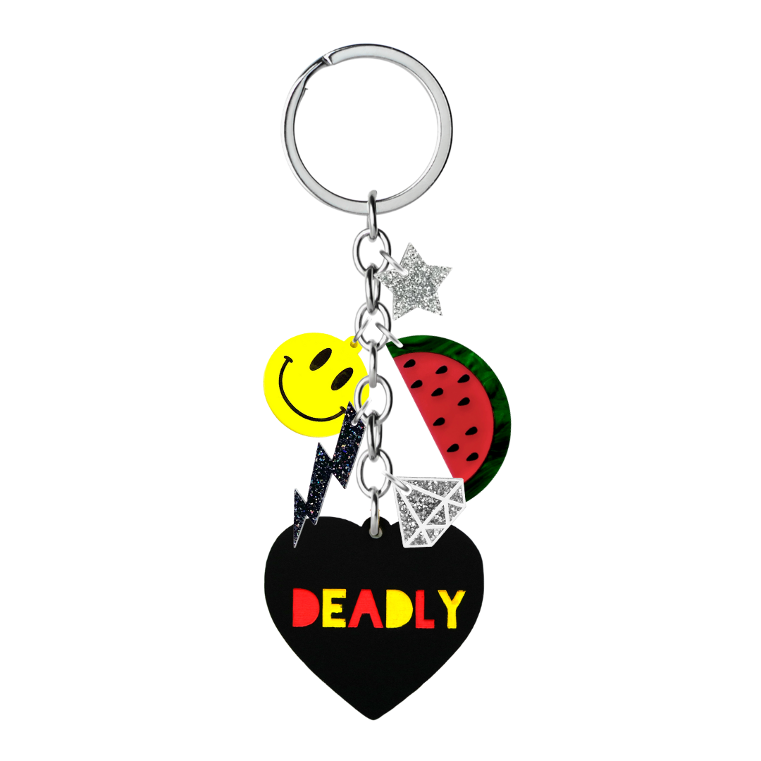 Haus of Dizzy 'Deadly Charm' Keychain