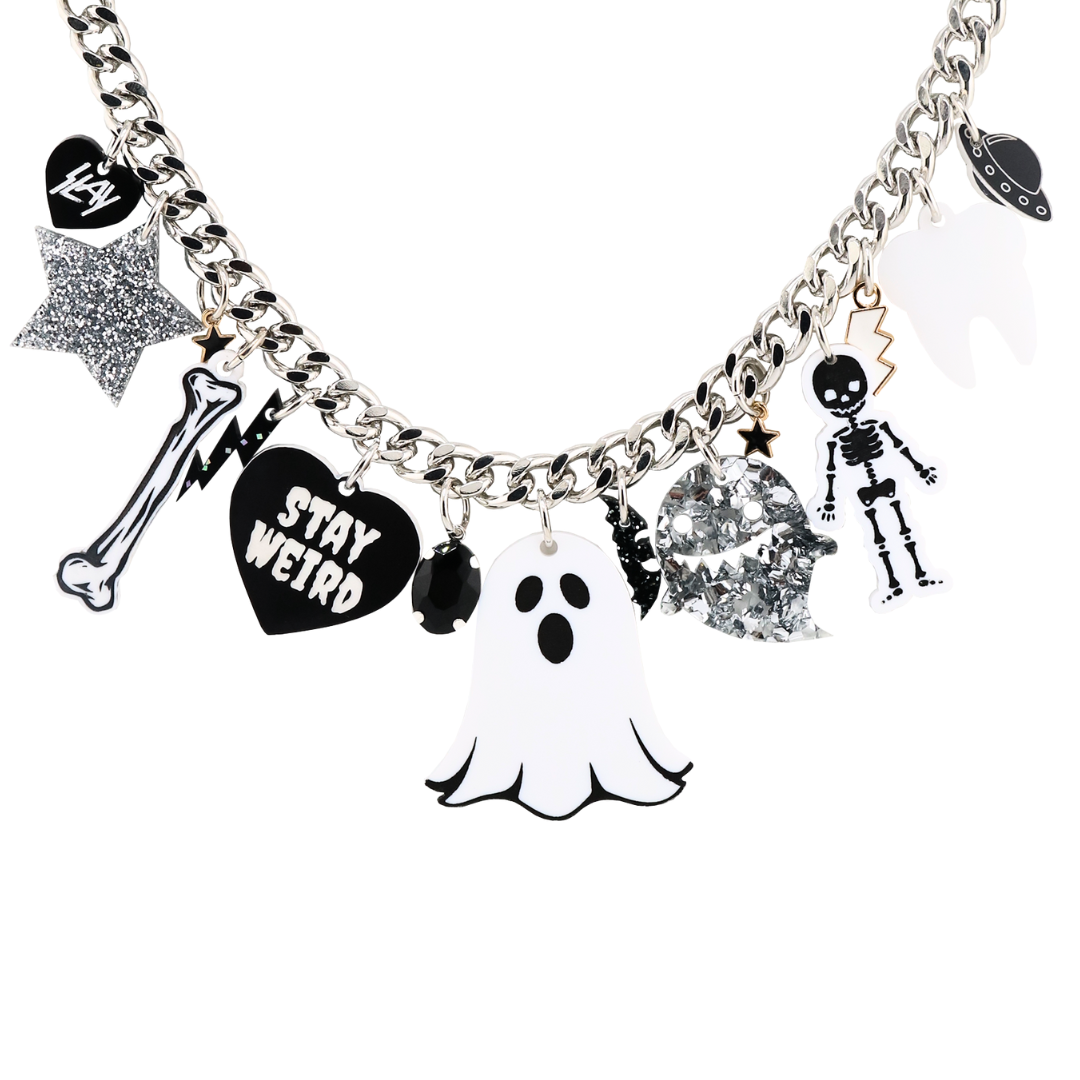 Haus of Dizzy 'Ghastly Ghoul' Charm Necklace