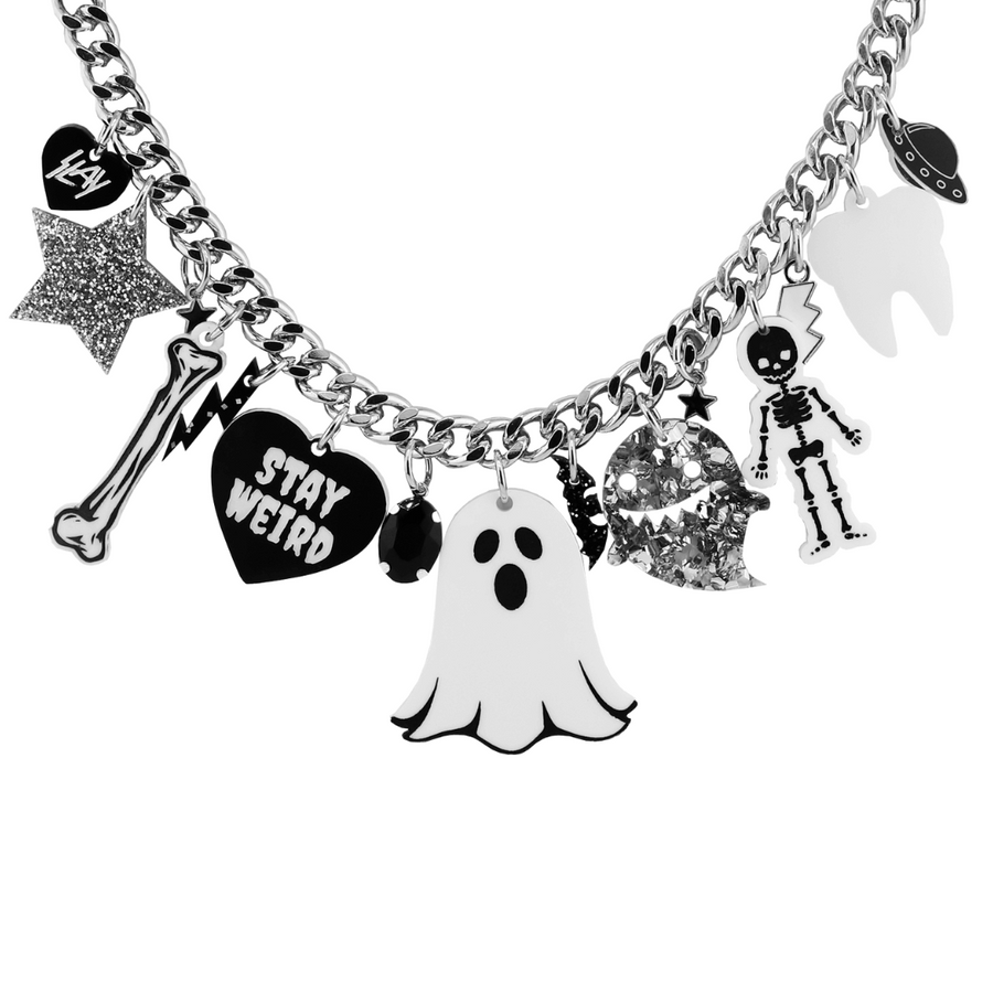 Haus of Dizzy 'Ghastly Ghoul' Charm Necklace