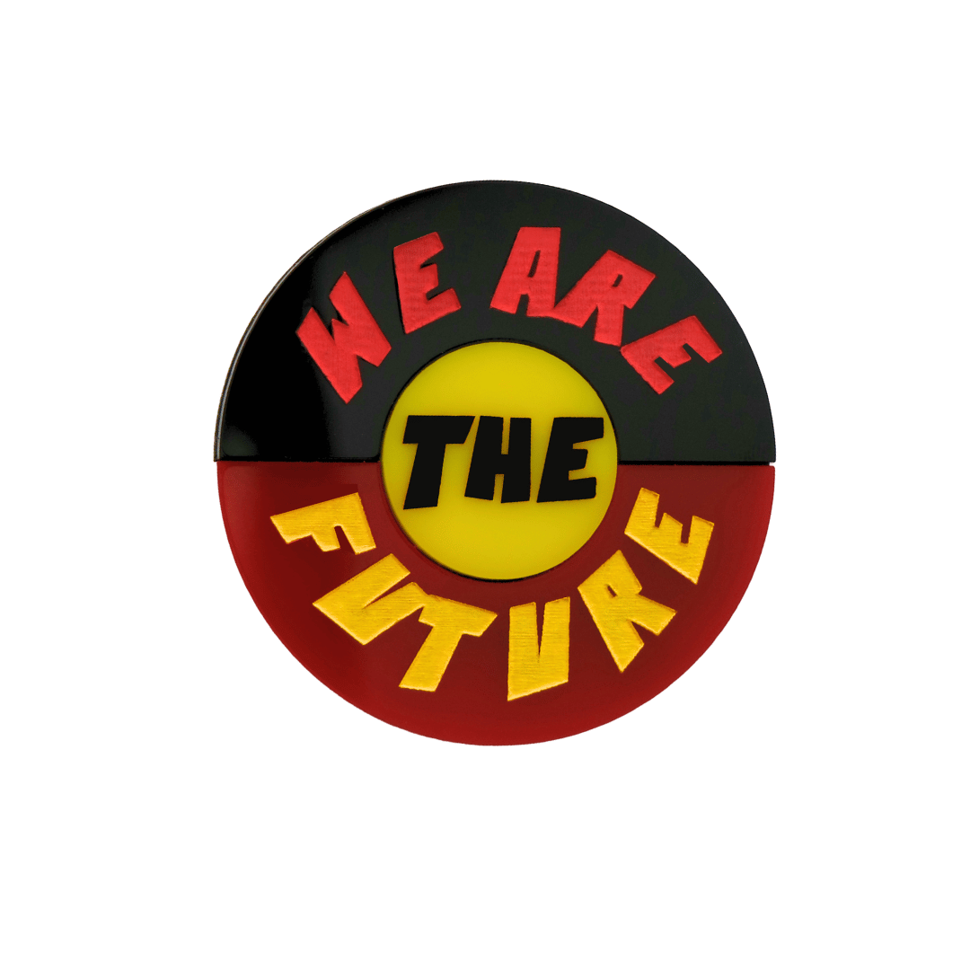 Haus of Dizzy Limited Edition 'Blak Future' Badge