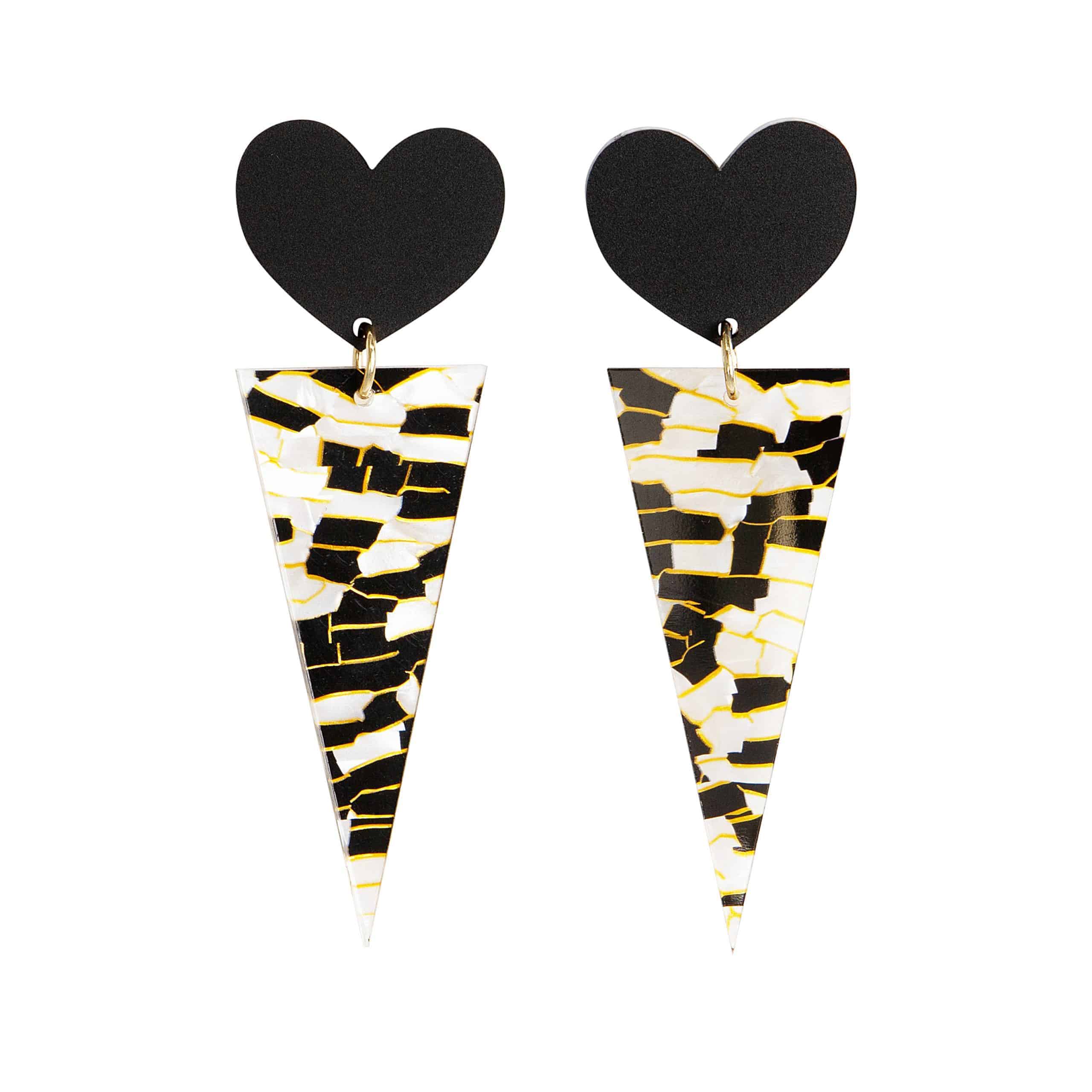 Haus of Dizzy Tiger Cone Earrings